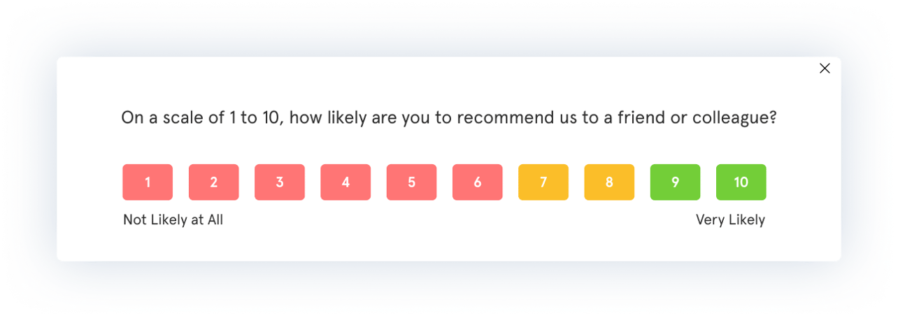 Collecting Feedback with 1 to 10 Opinion Scale Surveys