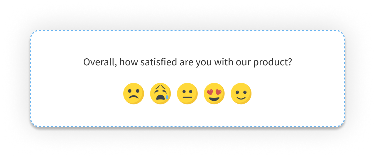 Collecting Feedback Using 1 to 5 Rating Scale Surveys