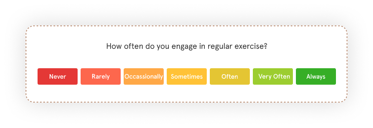 Collecting Feedback Using 1 to 7 Rating Scale Surveys