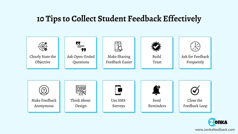 10 Tips to Collect Student Feedback Effectively