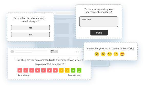 Content Experience Surveys: Maximizing Engagement with Content Feedback