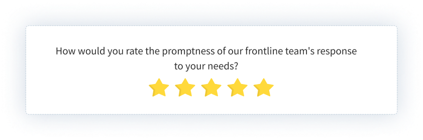 Frontline Customer Service Feedback & Surveys: Key to Elevate Customer ...
