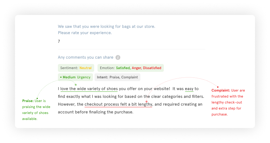Intent Analysis: Uncovering Customer Intent Behind Feedback