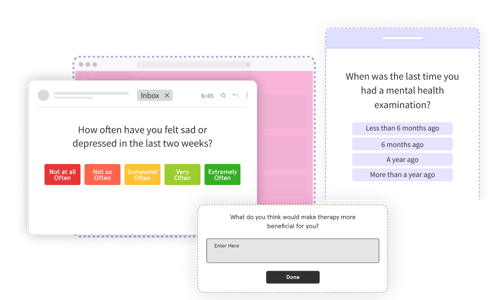 Feedback Questions to ask Mental Health Patients